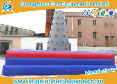 China Square Inflatable Sport Games , Inflatable Rock Climbing Wall For Commercial Events for sale