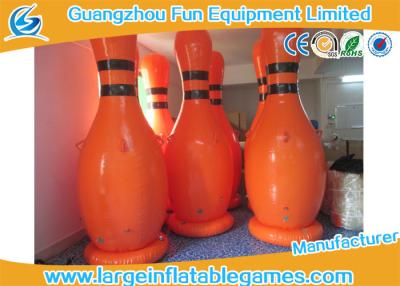 China 2.5mH flat Inflatable skittle keep standing well , inflatable bowling pins for sale for sale