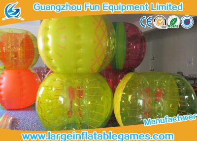 China Best Selling Inflatable human bubble bumper soccer ball with fruit printing for sale