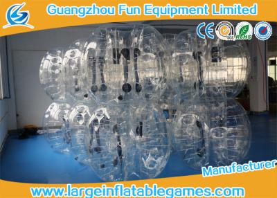 China TPU black / Clear Inflatable Bubble Ball with CE SGS Certification inflatable human ball for sale