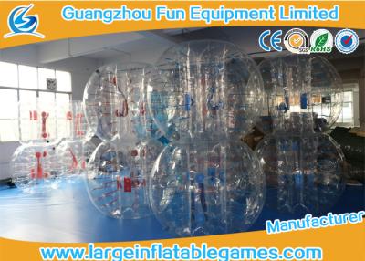 China TPU Human Inflatable Bumper Bubble Balls For Adult / Kids 2 Years Warranty for sale