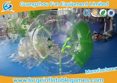 China Green Inflatable Bumper Knocker Ball For Football Field / Safety Leisure Centre for sale