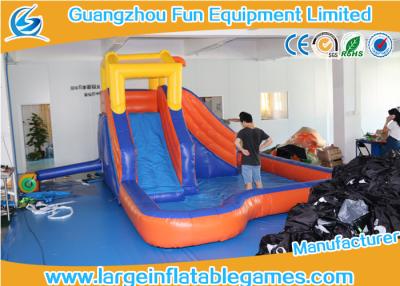 China 6*4m New Design Inflatable Kids Water Slide For Home Use or Commercial for sale