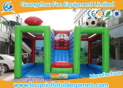 China Popular Inflatable Basketball Games / Inflatable Basketball Hoop For Kids for sale