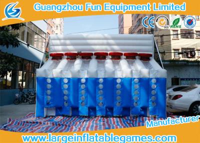 China 4.5MH Inflatable Sport Games , Inflatable Basketball Shooting Games With Customized Logo for sale