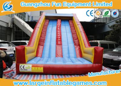 China Extreme Adventure Inflatable Climbing Wall For Theme Park 8*4*6m for sale