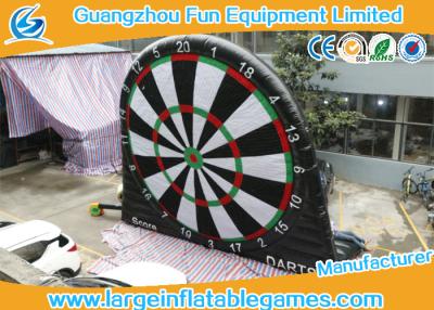 China Giant Inflatable Soccer Darts , 6m High Single Side Inflatable Dartboard for sale