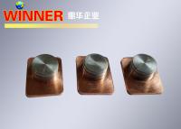 China Silver Battery Positive Pole , Battery Negative Pole High Bonding Strength for sale
