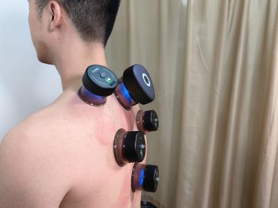 China Fitdash Smart Massage Cupping Vacuum Cupping Therapy Machine Set with Button Control for sale