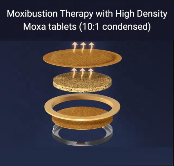 Quality Solvent Extraction Fitdash Smokeless Warm Moxibustion Tablets for Moxibustion for sale