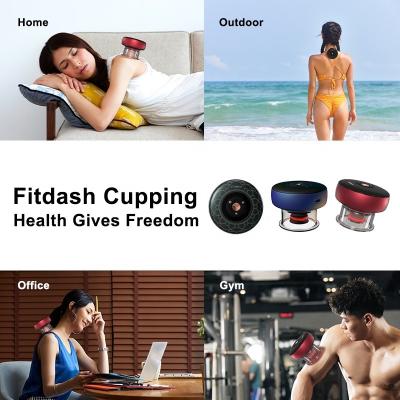 Cina Rivoluzionario Fitdash Smart Cupping Therapy Massager con Terapia a Luce Rossa 94*94*72mm in vendita