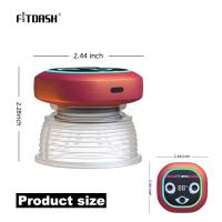China Fitdash Rechargeable Smart Cupping Cups Therapy Massager Device with Wireless Function for sale