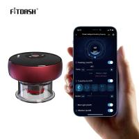 China Type-C Electric Stimulator for Cupping Fitdash Pulsating Vibrating Cupping Machine for sale