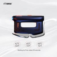 China Multifunctional Fitdash EMS Heated Vibrating Muscle Scraper Massage Tool with Red Light for sale
