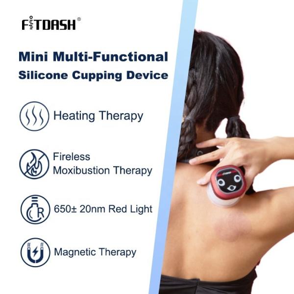Quality Type-C Powered ABS Silicone Fitdash Vacuum Cupping Massager for Leg Circulation for sale