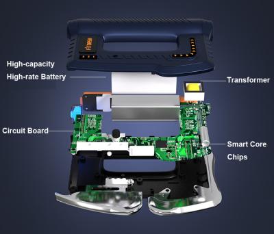 Cina Massaggiatore multifunzionale per la fascia con sistema di riscaldamento EMS e pulsante di controllo della terapia con luce rossa in vendita