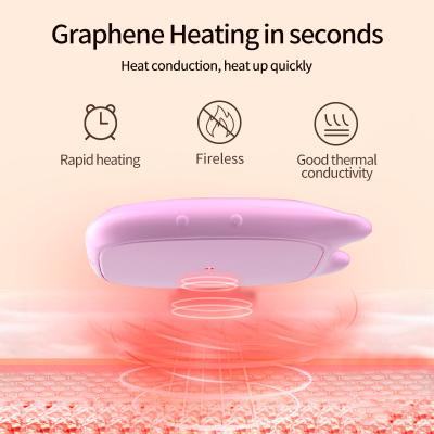 China USB-MICRO Powered Mini Massager for Cross Border Buyers Graphene Hot Compress Pocket for sale