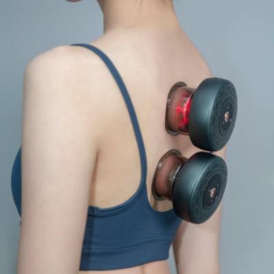 China Fitdash Intelligent Vacuum Cupping Electric Breathing Heating Moxa Cupping for Versatile for sale