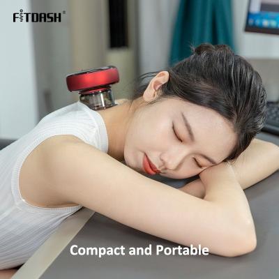 China Fitdash Intelligent Vacuum Cupping Electric Breathing Heating Moxa Cupping for Versatile for sale