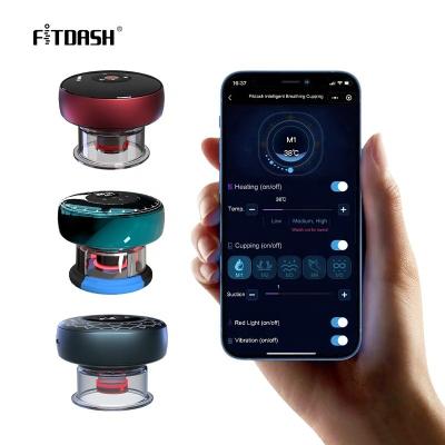 China Fitdash Intelligent Vacuum Cupping Electric Breathing Heating Moxa Cupping for Versatile for sale