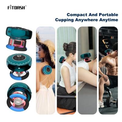 China 7W Fitdash Negative Pressure Vacuum Multifunctional Massager with 9 Levels EMS Cupping for sale
