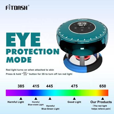 China 7W Fitdash Negative Pressure Vacuum Multifunctional Massager with 9 Levels EMS Cupping for sale
