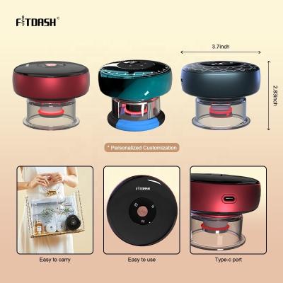 China 7W Fitdash Negative Pressure Vacuum Multifunctional Massager with 9 Levels EMS Cupping for sale