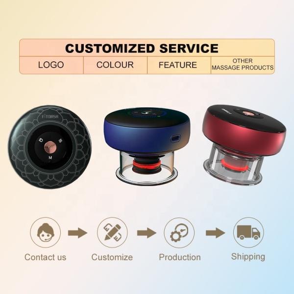 Quality Fitdash Smart Multifunctional Fascia Red Light Cupping Massage for Deep Muscle for sale