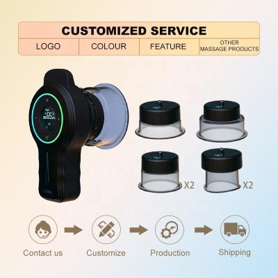 Cina Set di tazze per la terapia del vuoto Fitdash Kit di tazze intelligenti aggiornato per la massaggio terapia in vendita