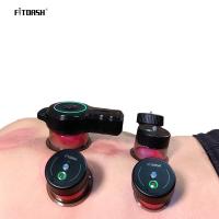 China Advanced Fitdash Vacuum Cupping Therapy Machine with Red Light and Charge Power Source for sale