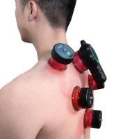 China ABS PC Electric Cupping Therapy Set 5 Gears Vacuum Cupping Machine Button Control Method for sale