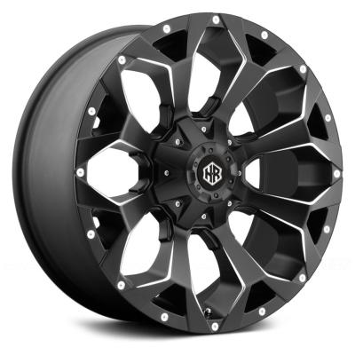 China Custom SUV rims black raptor wheels 4x4 off-road for sale