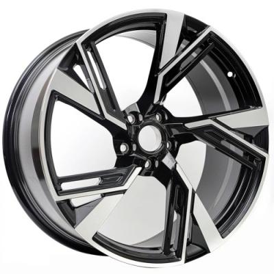 China 19 AUDI RS6 STYLE RIMS BLACK MACHINED WHEELS for sale