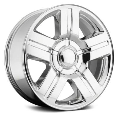 China CHEVROLET Chrome Rims TEXAS SILVERADO Black Replica Wheels for sale