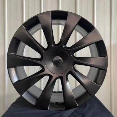 China TESLA Model Y Replica Rim Forged Black wheels for sale