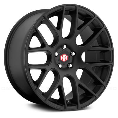 China Aluminum Forging Black Alloy Wheels 5 Holes Rim for sale