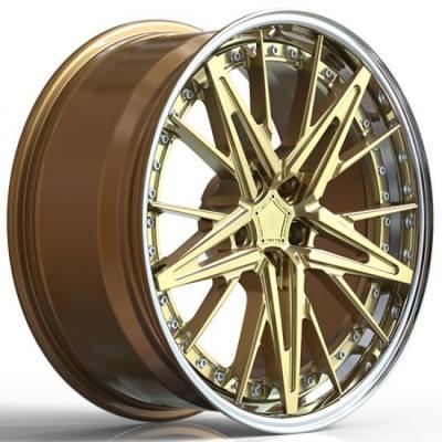 China Custom Aluminium Alloy Wheel Three-Pieces Wheel for sale