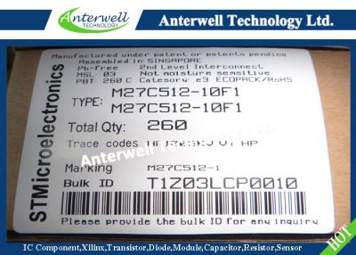 China Chip 512 Kbit 64Kb x8 UVeprom und OTP EPROM der integrierten Schaltung M27C512-10F1 zu verkaufen