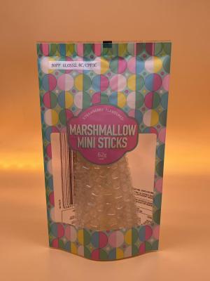 China OEM Size Tri Side Seal Pouch Packaging 3 Side Seal Flat Pouch User Friendly Design for sale