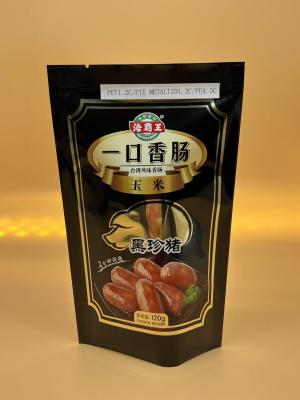 China Custom Printed Stand Up Pouch Bags High Temperature Resistant Standing Packing Pouch for sale