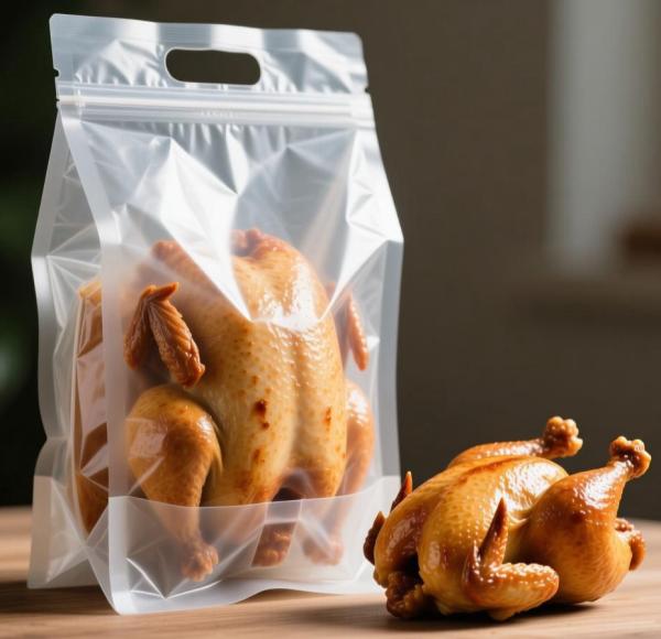 Quality Moisture Barrier Roast Chicken Bags Temperature Resistance Custom Logo for sale
