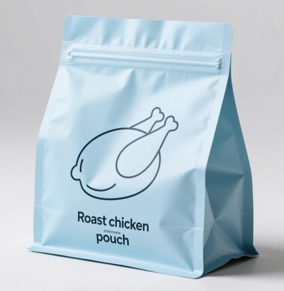 Quality Anti Fog Roast Chicken Bags 50-120 Microns Thickness For Supermarkets / Delis for sale