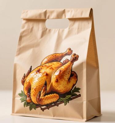 China High Definition Printing Roast Chicken Retort Pouch ISO 9001 And ISO 22000 Certified for sale
