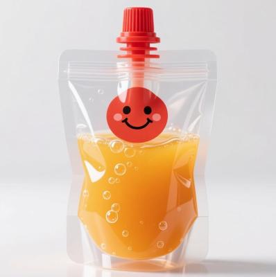 China Customised Logo Food Grade Printed Spout Pouch For Premium Beverage Packaging for sale
