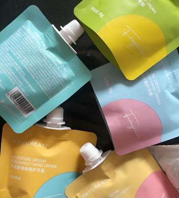 China Lightweight Design Lotion Spout Pouch Multi Layer Protection For Modern Skincare for sale