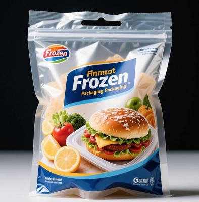 China Customizable Multi-Layer Frozen Food Packaging with Oxygen Barrier and Temperature Resistance for Cold-Chain Protection for sale