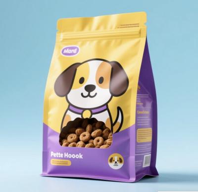 China 3 Layer PET VMPET PE Pet Food Packaging Pouch Oxygen Barrier Moisture Control for sale