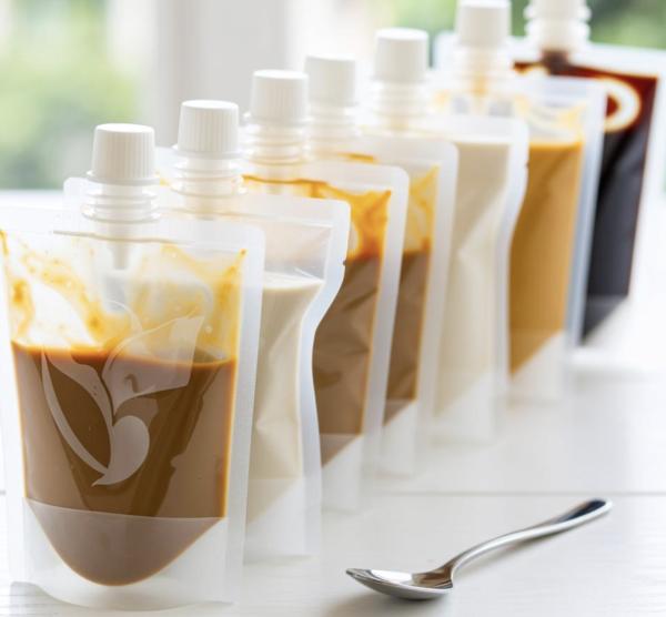 Quality Multi Laminate Film Structure Liquid Packaging Pouch Stand Up Coffee Bags for sale