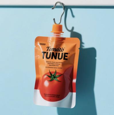 China Leak Barrier Sauce Pouch Packaging Laminated Structure For Protection OEM Size for sale