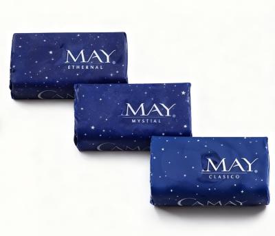 China Biodegradable Recycled Soap Paper Packaging Custom Sized Beautiful Designs Wholesale for sale